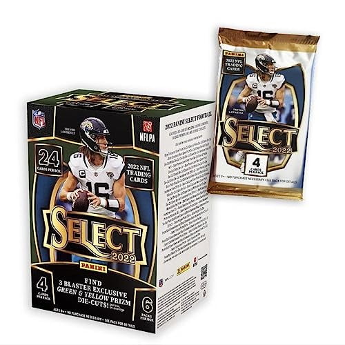 2022 Panini Select Football Trading Card Blaster Box - Walmart.com