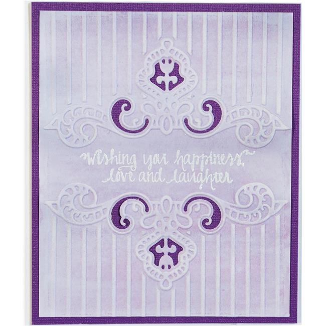 Spellbinders CEF008 Regal Swirl Frame & Cut Emboss Folder - Walmart.com