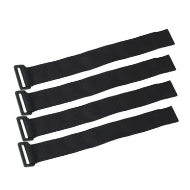ProHT Hook and Loop Strips with Adhesive 2x6 Inch 10 Pairs Industrial ...
