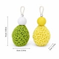 Bath Loofah, Non-scatter Mixed Color 2 Pack, Soft Exfoliating Bath ...