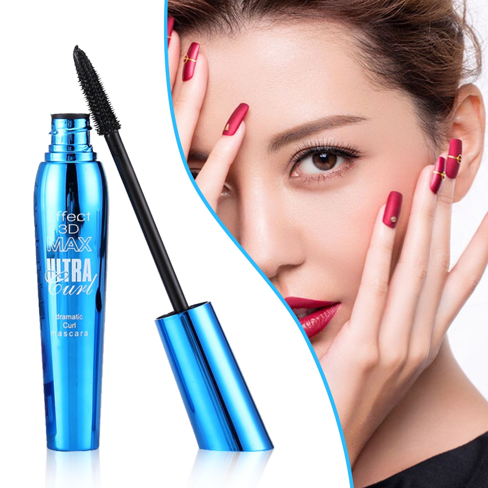 Mascara Thick Curl Slender Waterproof Sweatproof Non Staining Styling Mascara Thick Curl Slender Waterproof Sweatproof Non Staining Styling