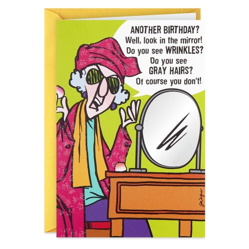 Old Lady Cartoon Character Maxine