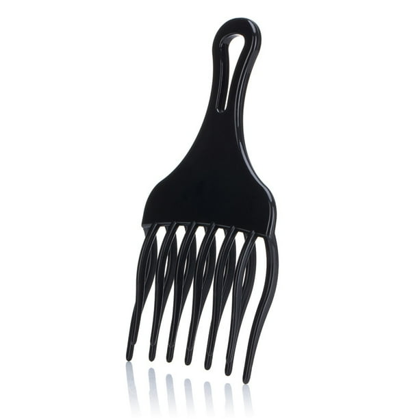 1 Pieces Afro Comb, Plastic Wide Teeth Afro Comb, Curly Hair Comb, for ...