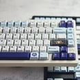 Egret Theme PBT Keycap Set, 5-Side Dye-Sublimation Full Set Cherry ...