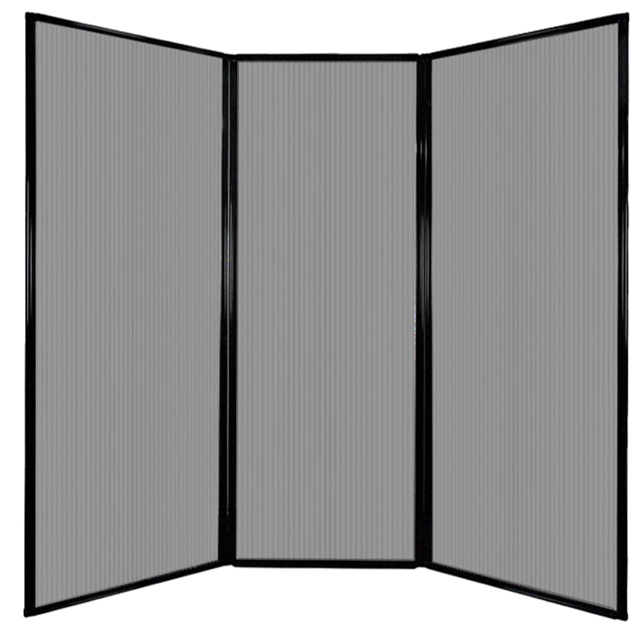 Versare Polycarbonate Privacy Screen Folding Panel | 3 Panels | 7'6 ...