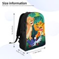 Backpack Cartoon Lightweight Durable Laptop Bag, Casual Daypack Bookbag ...
