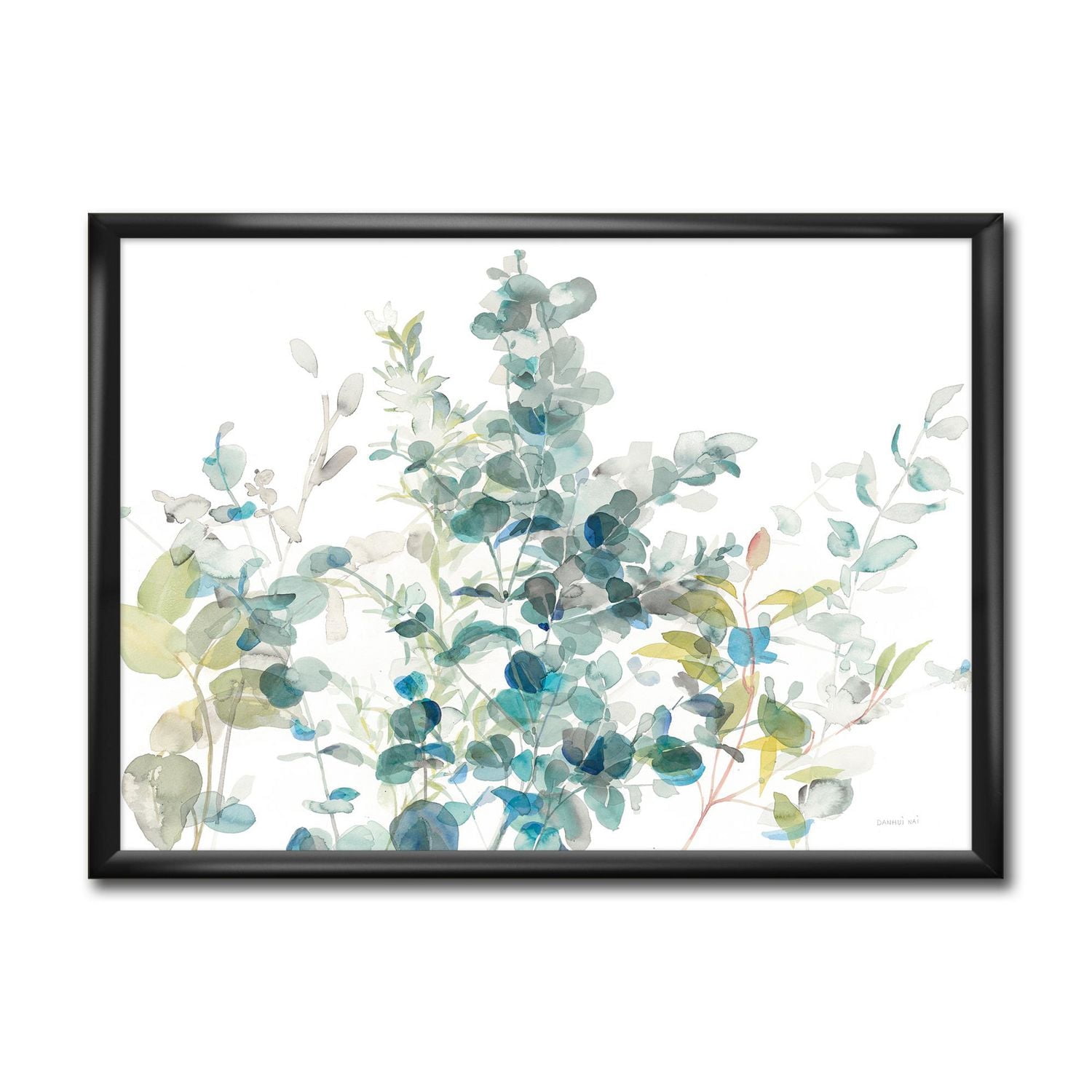 Click here for Designart Eucalyptus Natural Element Framed Wall A... prices