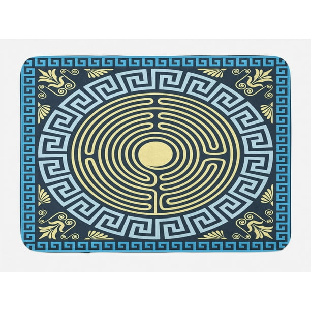 Greek Key Bath Rugs Products