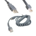 9ft Coiled USB Cable for Symbol LS2208AP LS1203 LS4208 LS4278 Barcode ...