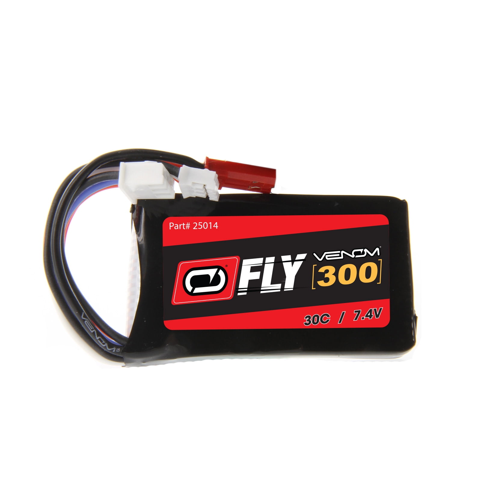 E-flite UMX Beast 30C 2S 300mAh 7.4V LiPo Battery with JST/JST-PH plug ...