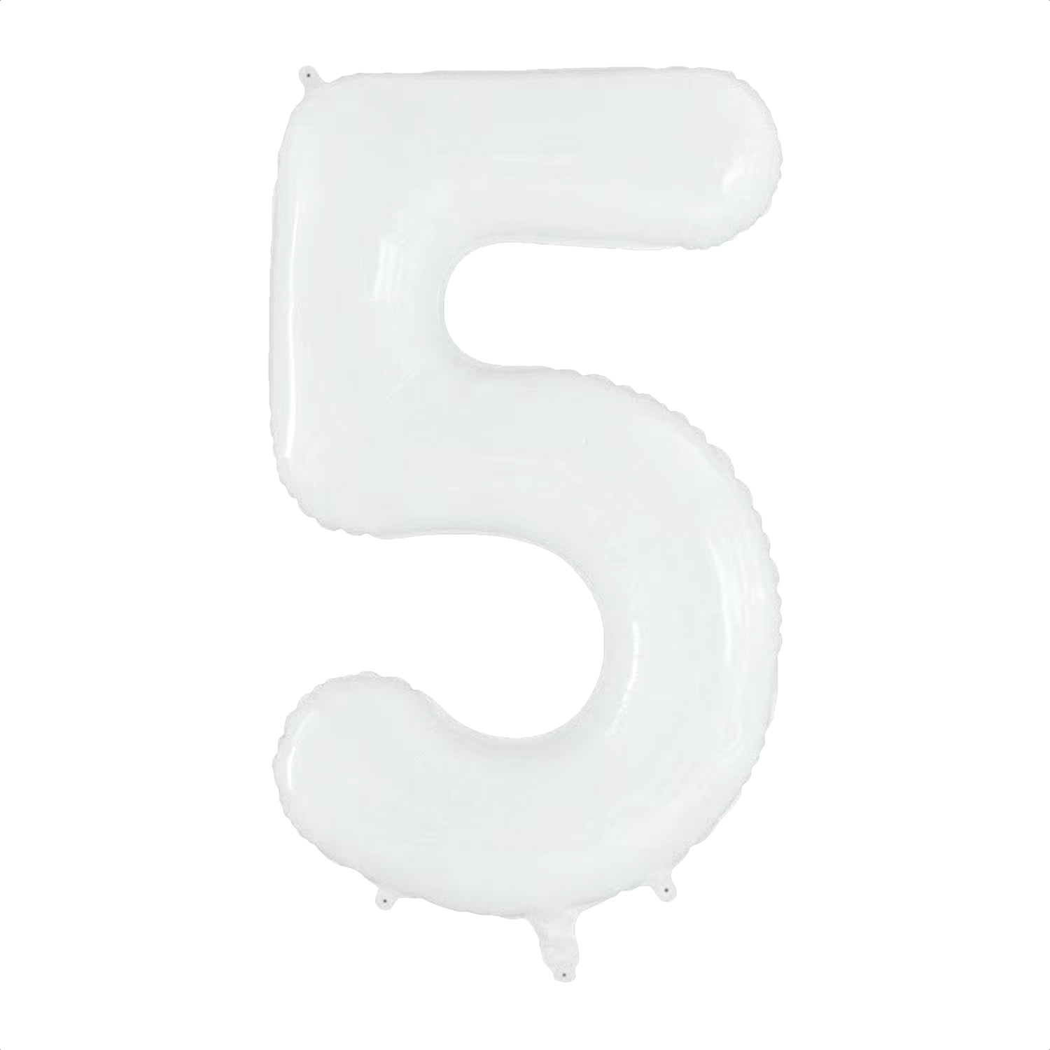 40in White Foil Number Balloon - Perfect for Celebrations - Walmart.com