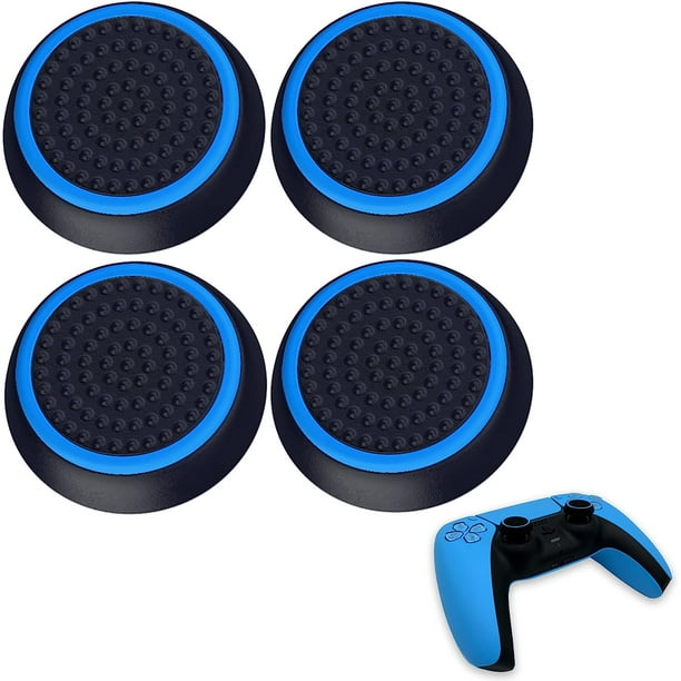 4 piezas (azules): tapas de asistencia para el agarre del joystick ...