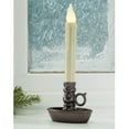 Battery-Operated LED Single Window Candle - Walmart.com