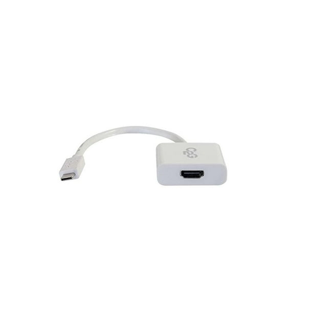 C2G USB 3.1 USB-C to HDMI Audio/Video Adapter - White (TAA Compliant ...