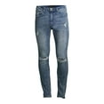 No Boundaries Men's Rip and Repair Slim Jeans - Walmart.com