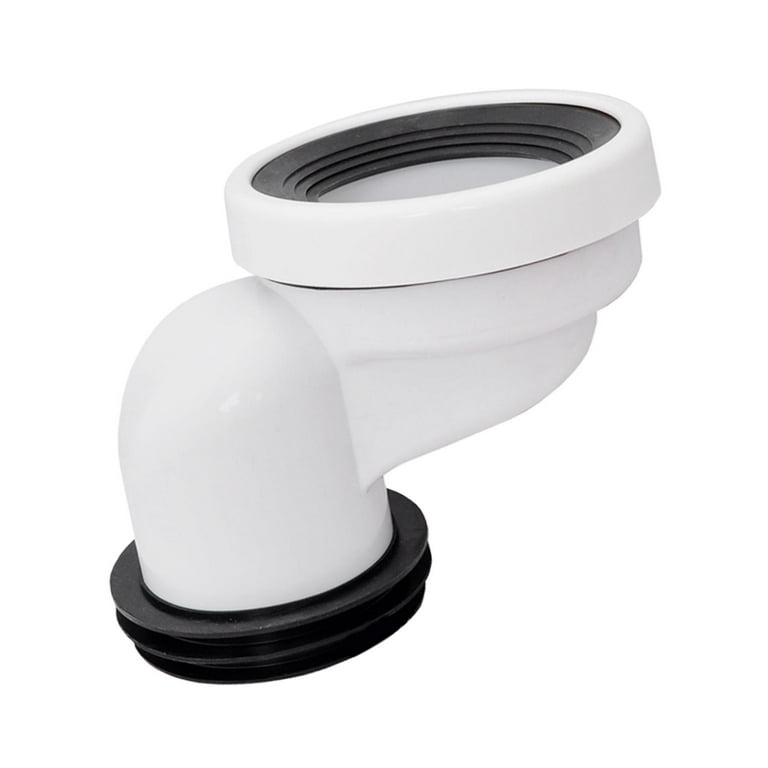 Flexible WC Pan Connector White PVC Toilet Connector Long, 59% OFF