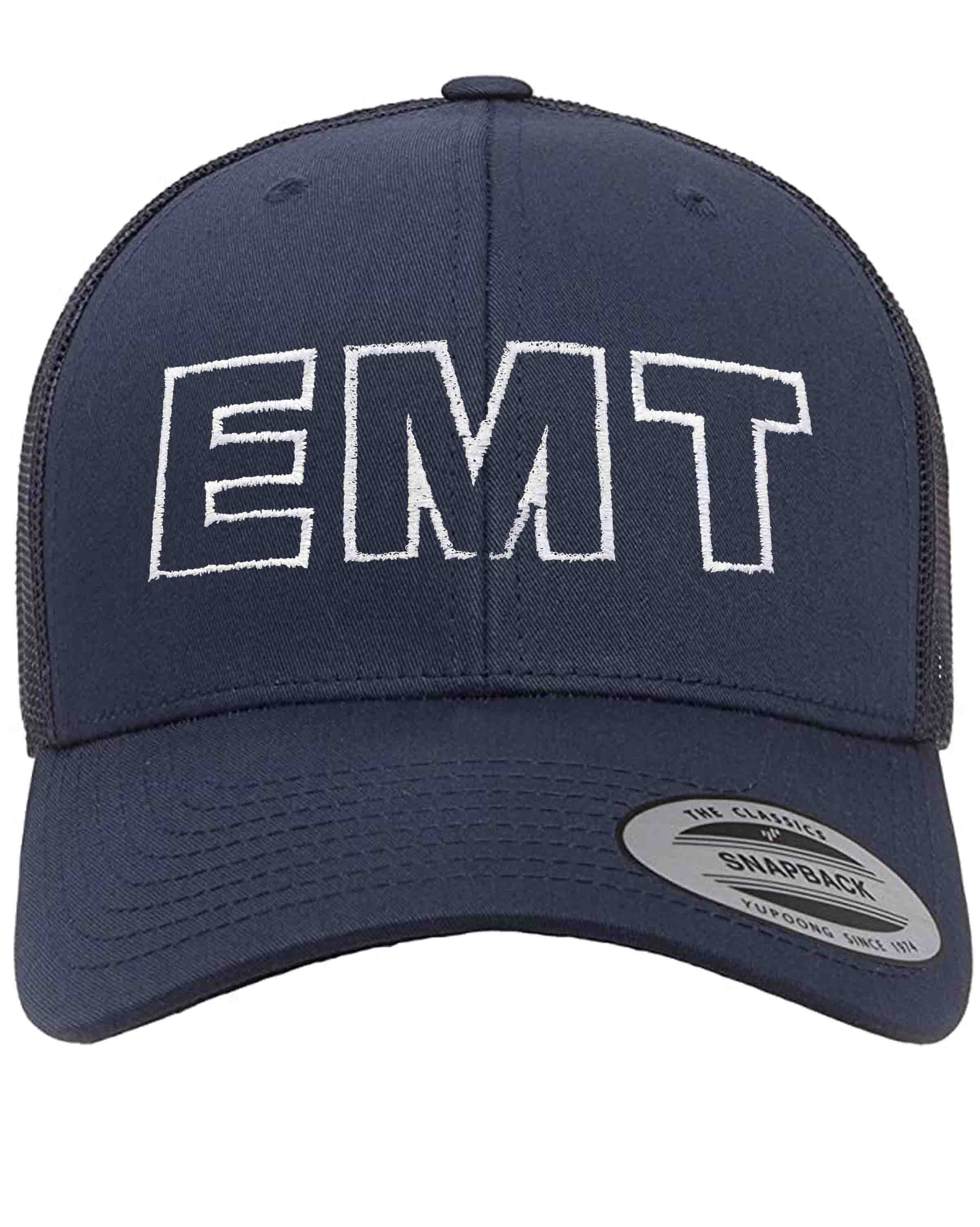 Fair Game EMT Trucker Hat Emergency Medical Technician Caps-Trucker ...
