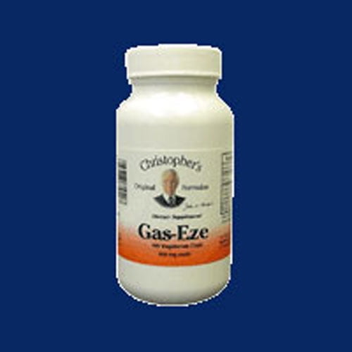 Suplemento Dr. Christophers Formulas Gas-Eze 100 Vegicaps x2 | Bodega ...
