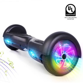 Hover-1 Rocket Hoverboard with LED Headlights, 7 MPH Max Speed, Blue ...