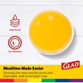 Glad Everyday Disposable Paper Cups with Rainbow Design (12 oz, 50 ...