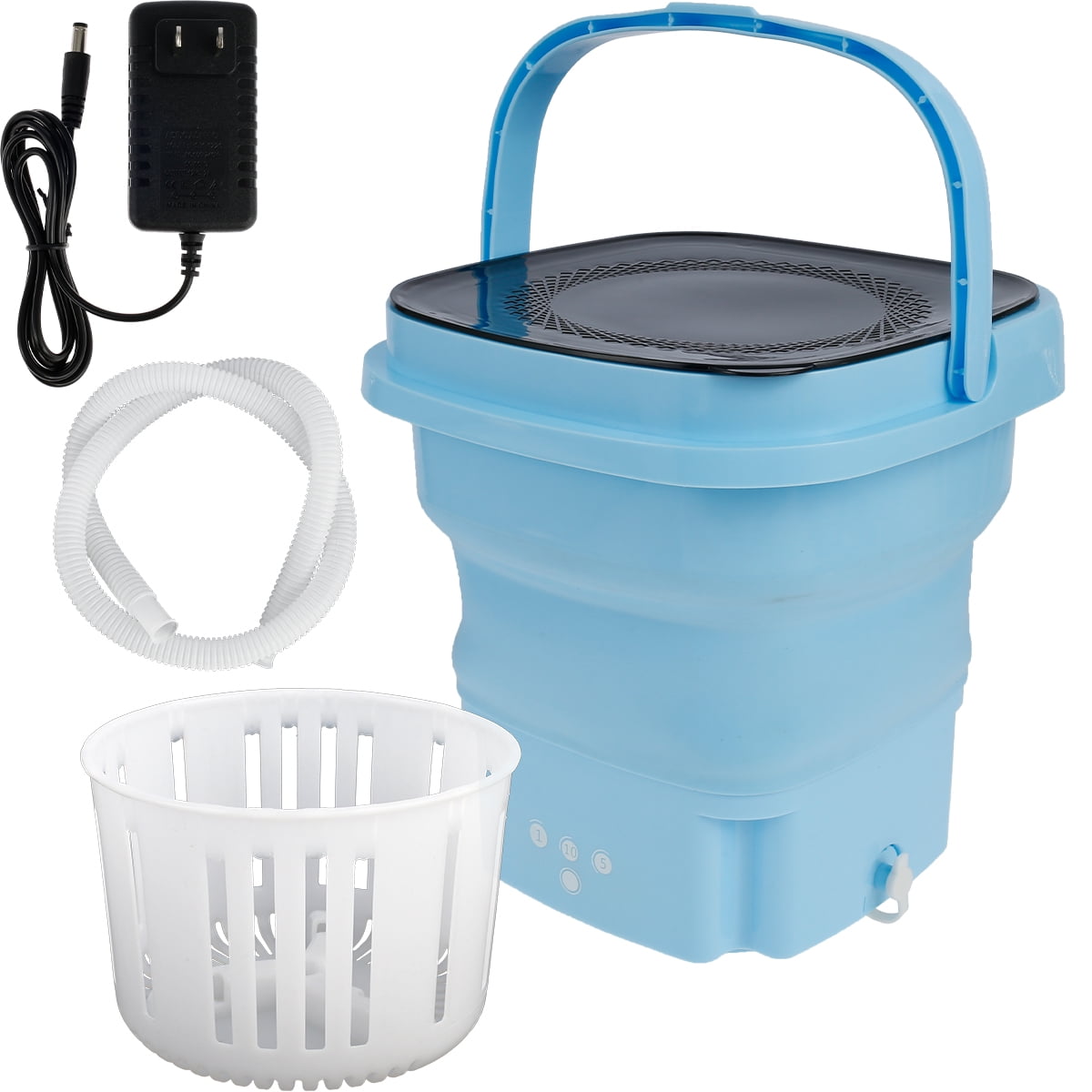 BUTORY Portable Washing Machine Foldable Mini Small Portable Washer ...