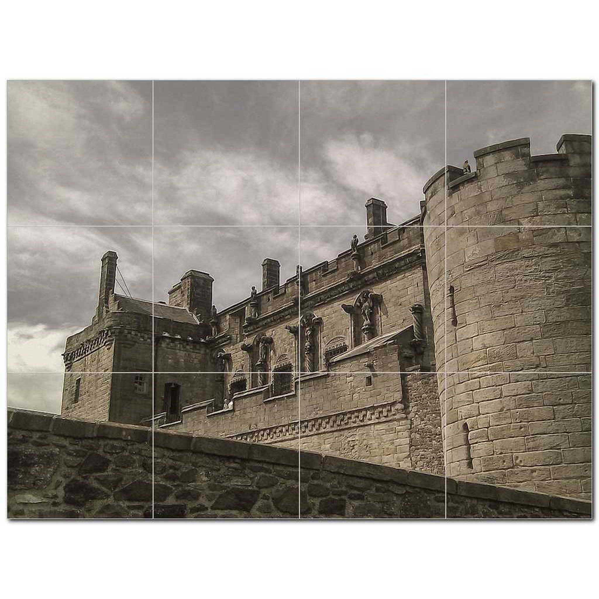 Castle Ceramic Tile Mural Kitchen Backsplash Bathroom Shower 400487-S43 ...