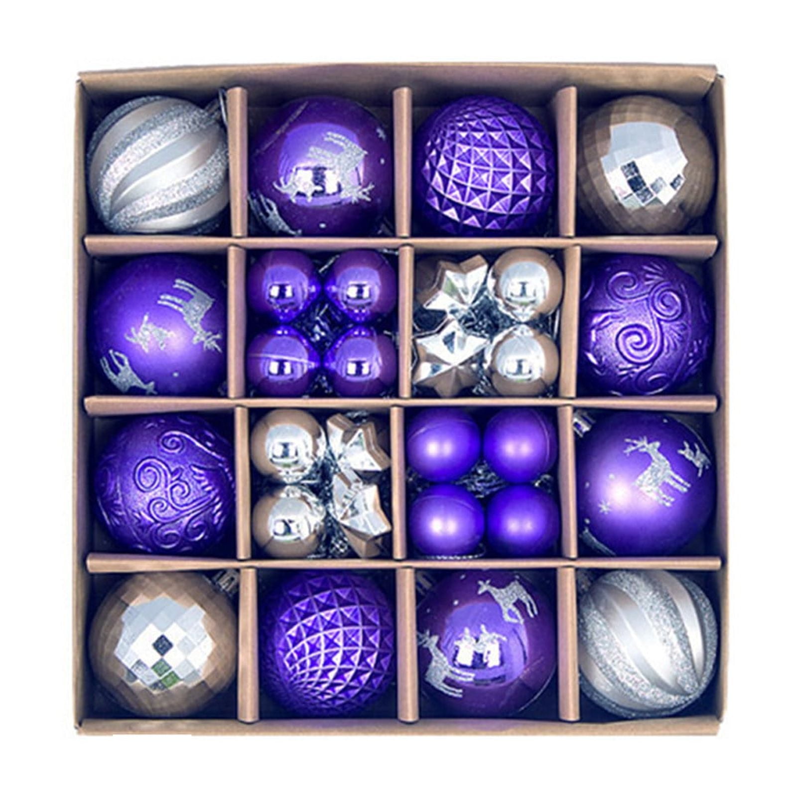 Click here for Tyidzon 44pcs Christmas Ball Ornaments Shatterproo... prices