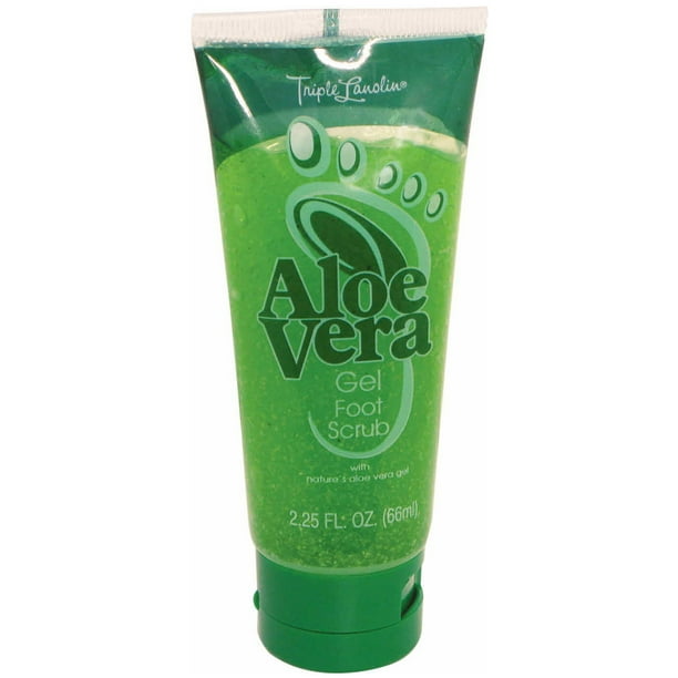Triple Lanolin Lotion, Aloe Vera Gel Foot Scrub, 2.25 Oz - Walmart.ca