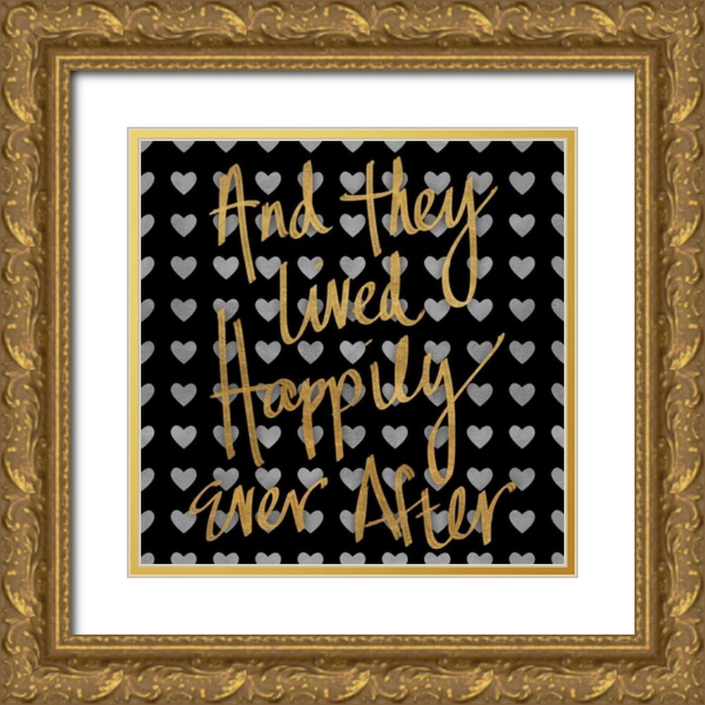 Studio, Sd Graphics 26x26 Gold Ornate Wood Framed with Double Matting ...