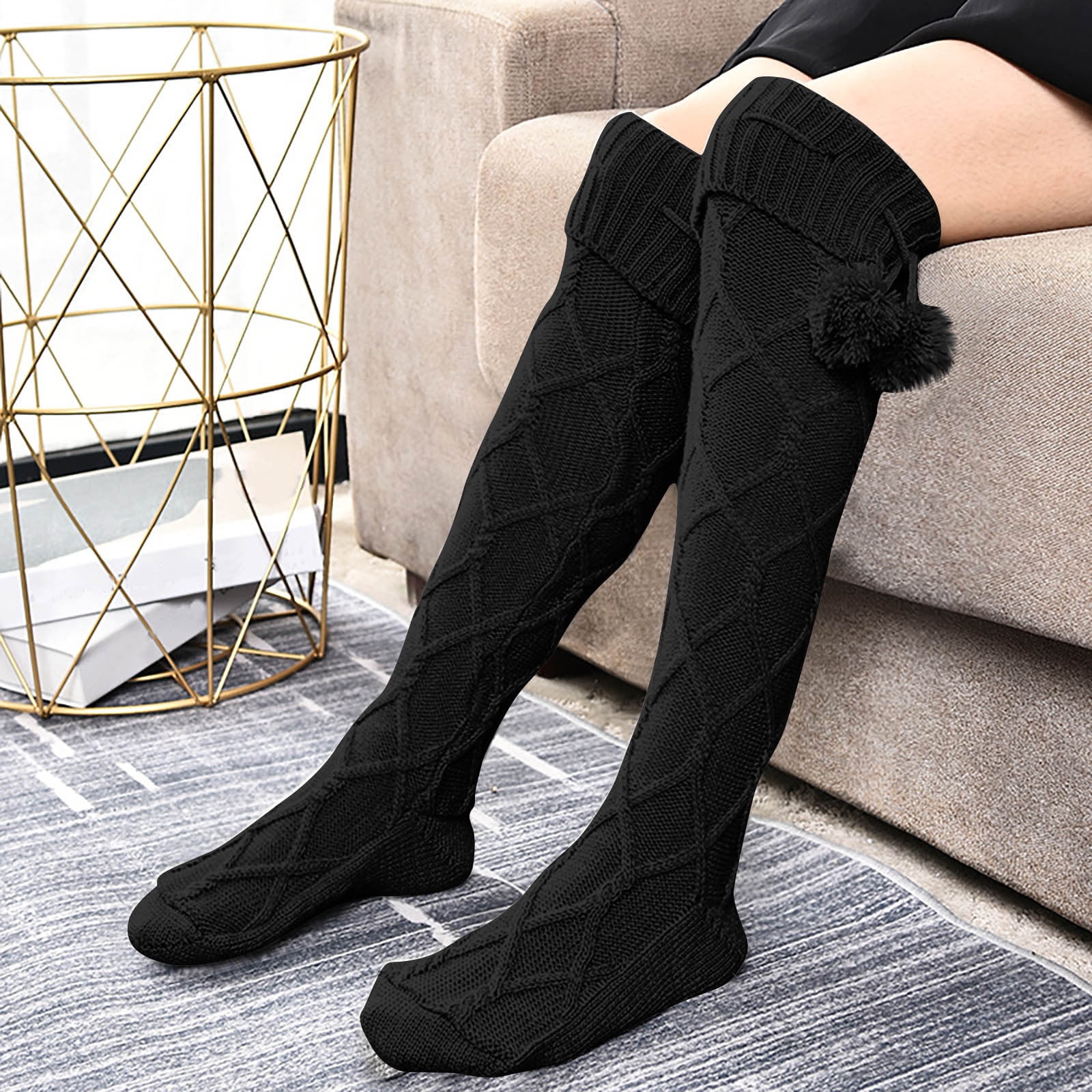 Click here for Chgbmok Women Socks Women Warm Winter Comfort Knee... prices