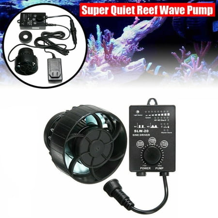 LNGOOR Sine Wave Maker Pump SLW-20 Marine Aquarium Tank Controller ...