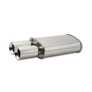 Vibrant Performance 1062 VIB1062 TPV TURBO MUFFLER W/ 4IN ROUND ...
