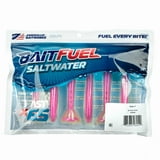 BaitFuel Saltwater 3.5in Shrimp, Electric Chicken, 6pieces Fishing ...