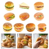 Aurgiarme Imitation Hamburger Props Window Display Accessory Artificial ...