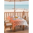 Abstract Art Rectangle Outdoor Tablecloth with Umbrella Hole Classic ...