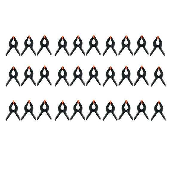 8 Pack Spring Clamps, 4.5inch Plastic Clips, Small Backdrop Clips ...