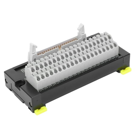Terminal Block, DIN Rail Terminal Block Buckle Structure Convenient 40 ...