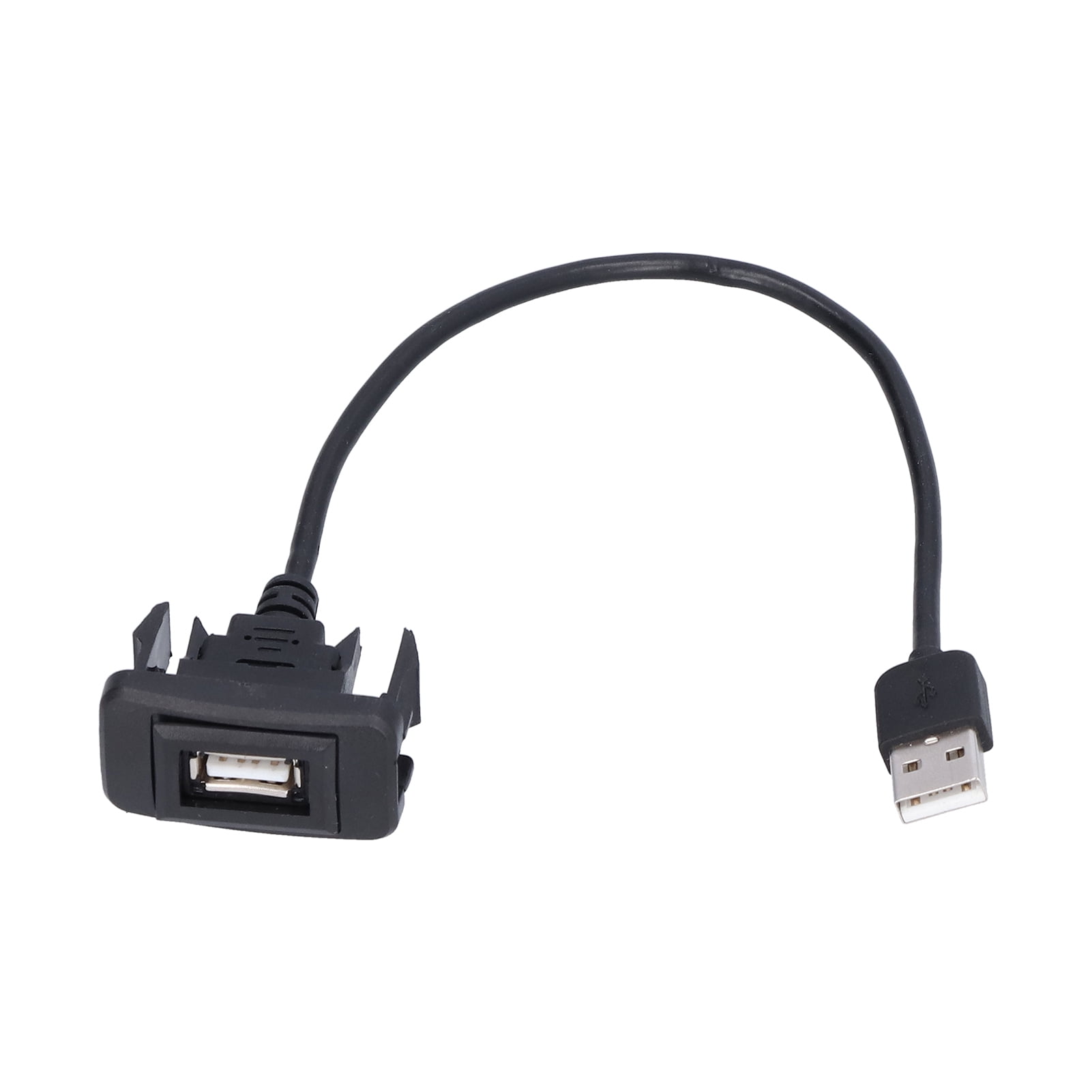 Puerto USB para automóvil Salida Cable de extensión flexible Adaptador ...