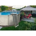 Confer Plastics Roll-Guard Adjustable 48-56" A-Frame Pool Safety Ladder ...