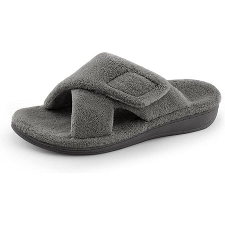 Orthotic Women Slippers with Arch Support Fuzzy Orthopedic Ladies ...