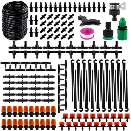 DIY Drip Irrigation Kit Garden Irrigation System Saving Water Automatic ...