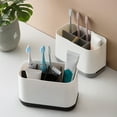 Yesbay Toothpaste Storage Case Detachable Multi-compartment with Drain ...