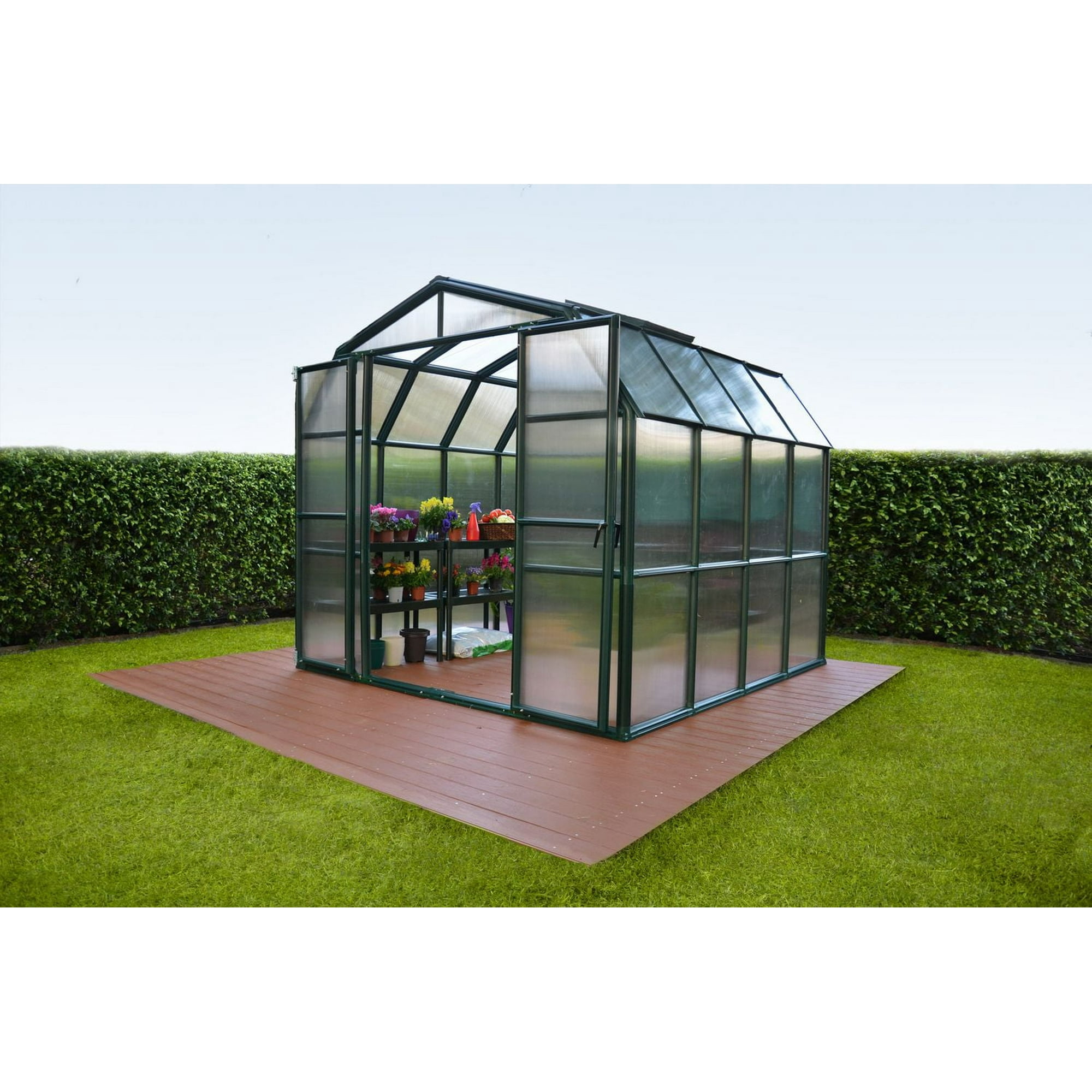 Click here for Rion 8 Ft. X 8 Ft. Prestige Greenhouse 8 X 8 prices