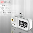 BWell Smartphone Mini Forehead Thermometer – Infrared, Works with all ...