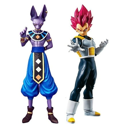 Anime Dragon Ball Super Figure Vegeta Ssj God Beerus Action Figure ...