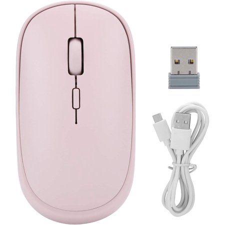 Bl tooth 5.0 Mou , 2.4 hz Wireless Mou , Dual Mode Rechargeable ...