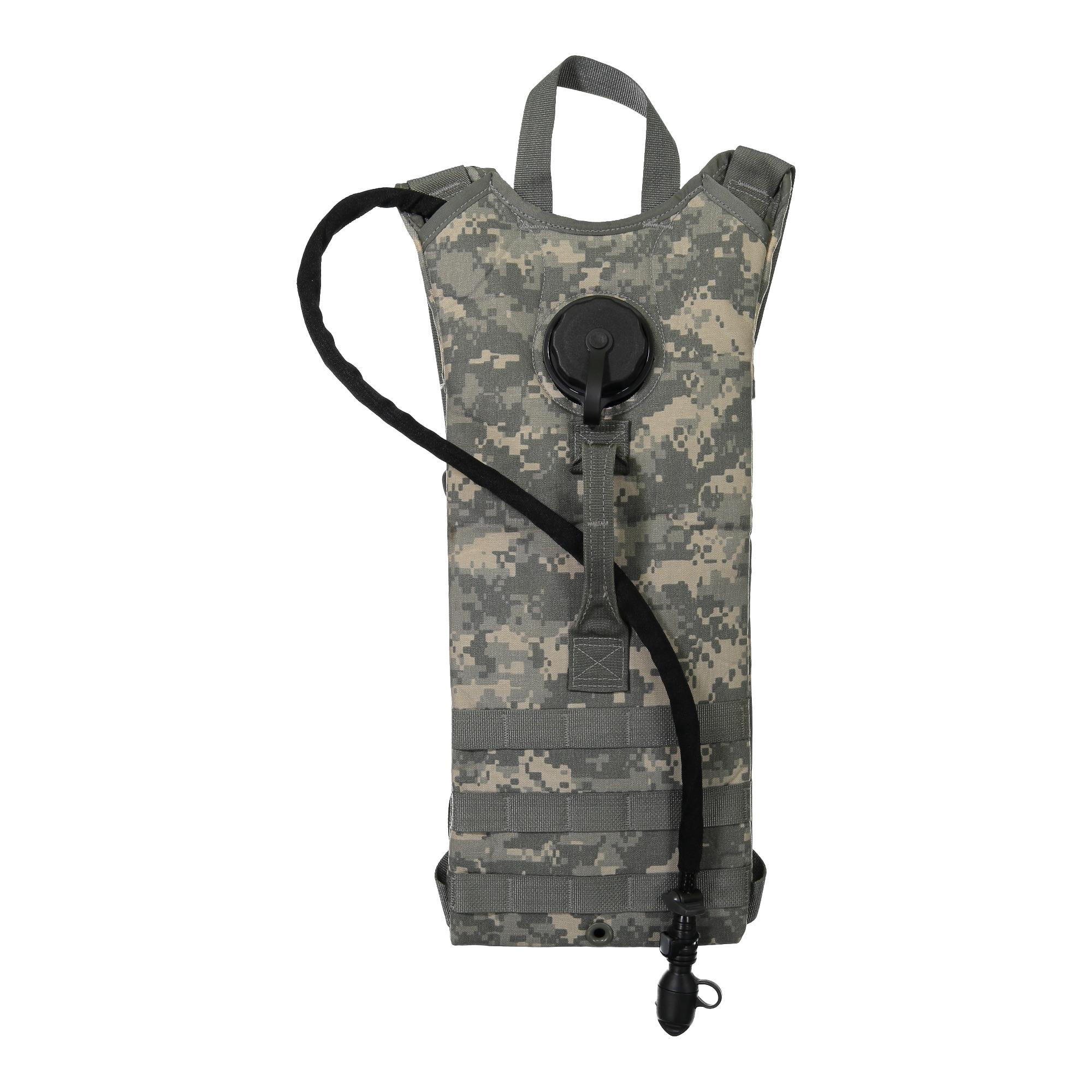 US Army GI 3-Liter Hydration Pack and Bladder, 3L/100 Oz, MOLLE Webbing ...