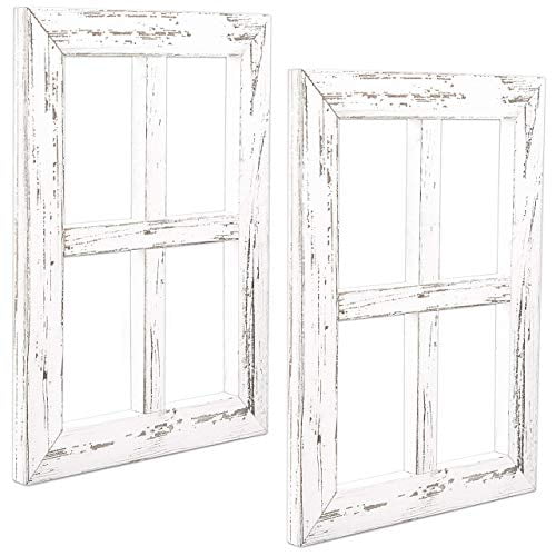 White Wooden Window Frame