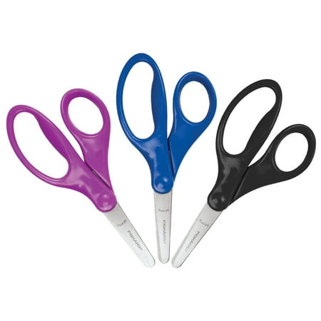 Fiskars Blunt-tip Kids Scissors (5 in.) 3 Pack - Walmart.com - Walmart.com