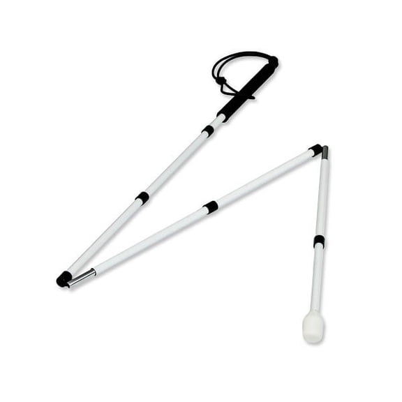Ambutech Folding Slim Line Graphite ID Cane- 56-in - Walmart.com